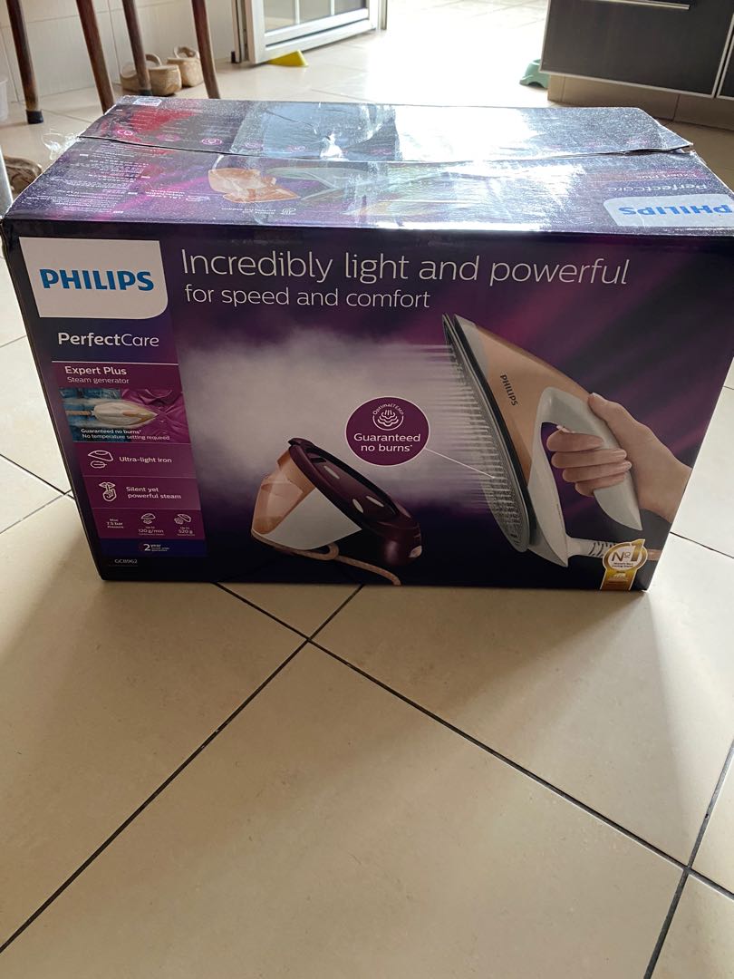 Philips high tech iron, Furniture & Home Living, Cleaning & Homecare ...