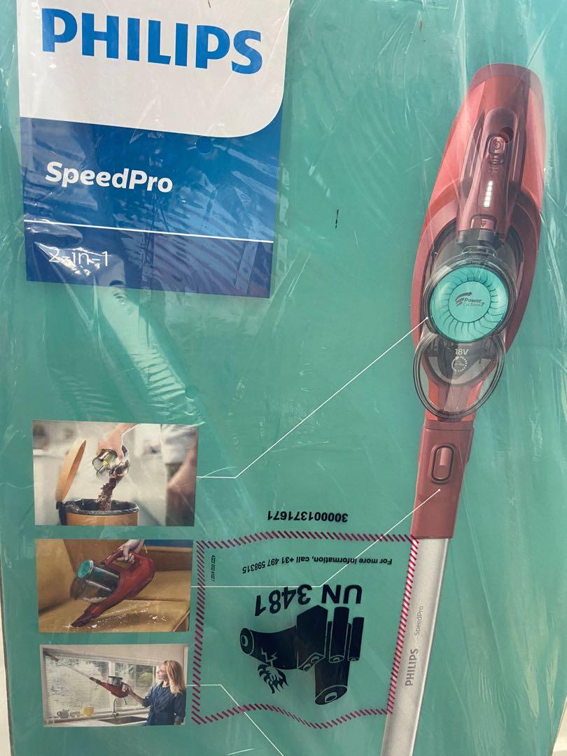Philips speedpro 2in1 cordless vacuum, TV & Home Appliances, Vacuum ...