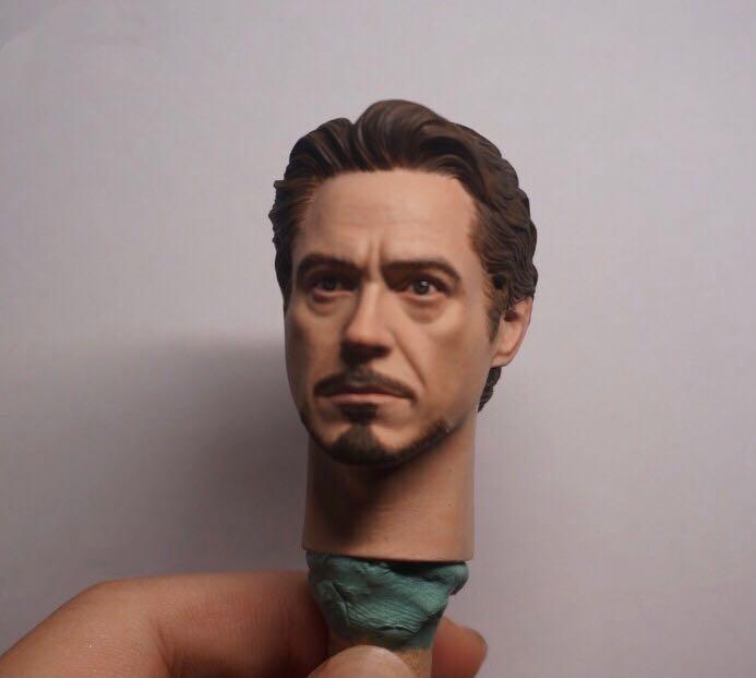 PRE-ORDER MARVEL THIRD PARTY CUSTOMIZED HAND PAINTED 1/6 SCALE IRON MAN ...