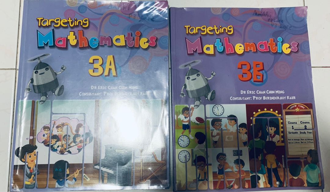 Primary 3 Targeting Mathematics 3A and 3B . Primary 3 Character and ...
