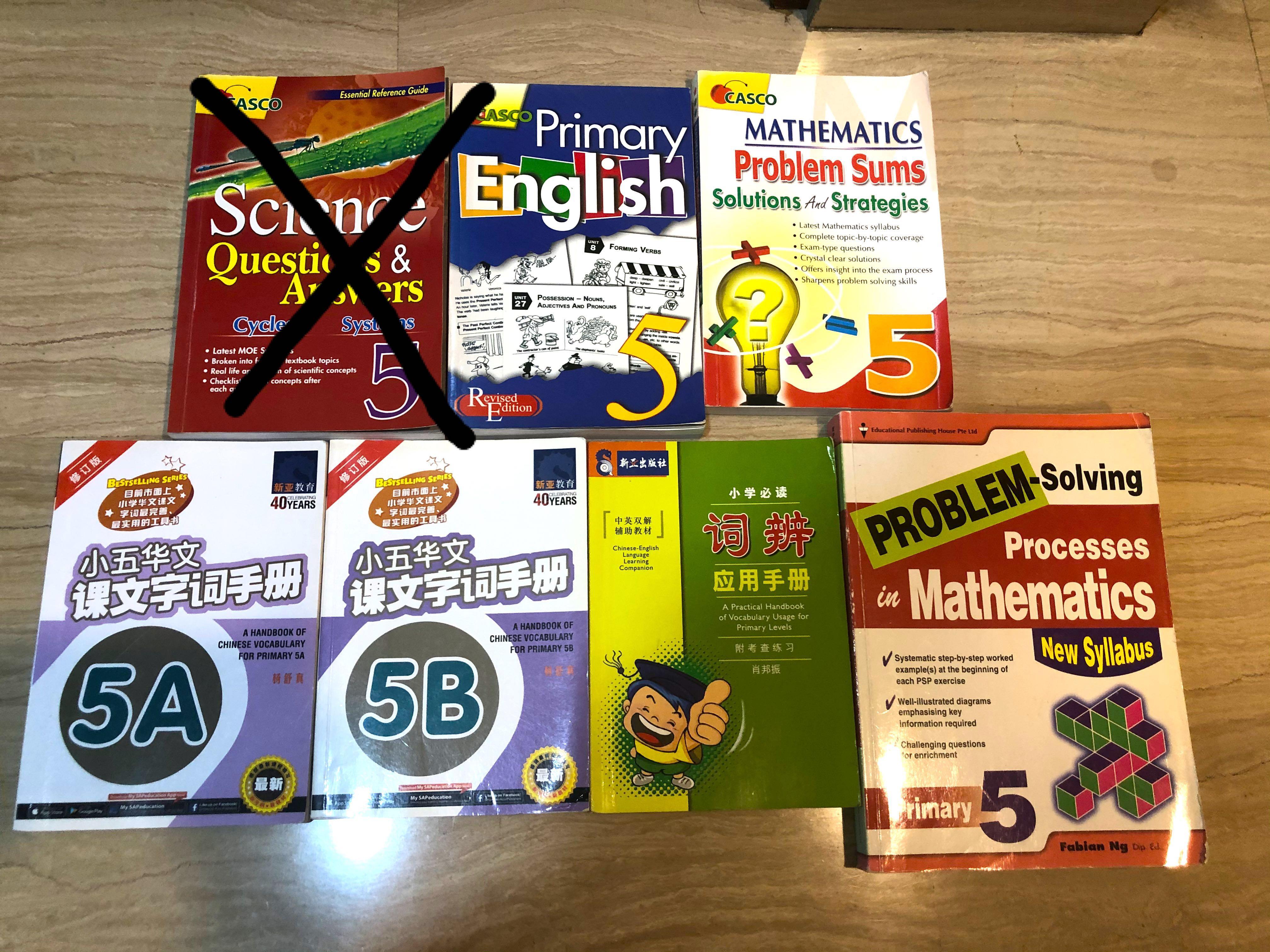Primary 5 Books, Hobbies & Toys, Books & Magazines, Assessment Books on ...