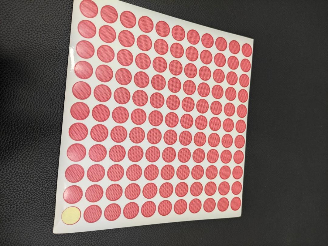 Red seal sticker 15mm x 15mm, Hobbies & Toys, Stationery & Craft, Craft ...