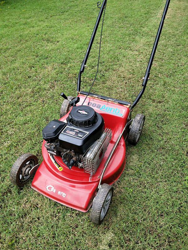 Rotary Portable Lawn Mower Gasoline Powered, Furniture & Home Living ...