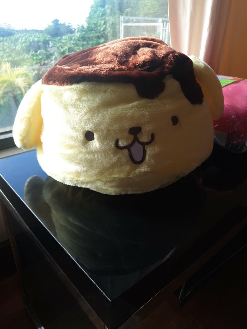 Sanrio Pompompurin stuff toy, Hobbies & Toys, Toys & Games on Carousell