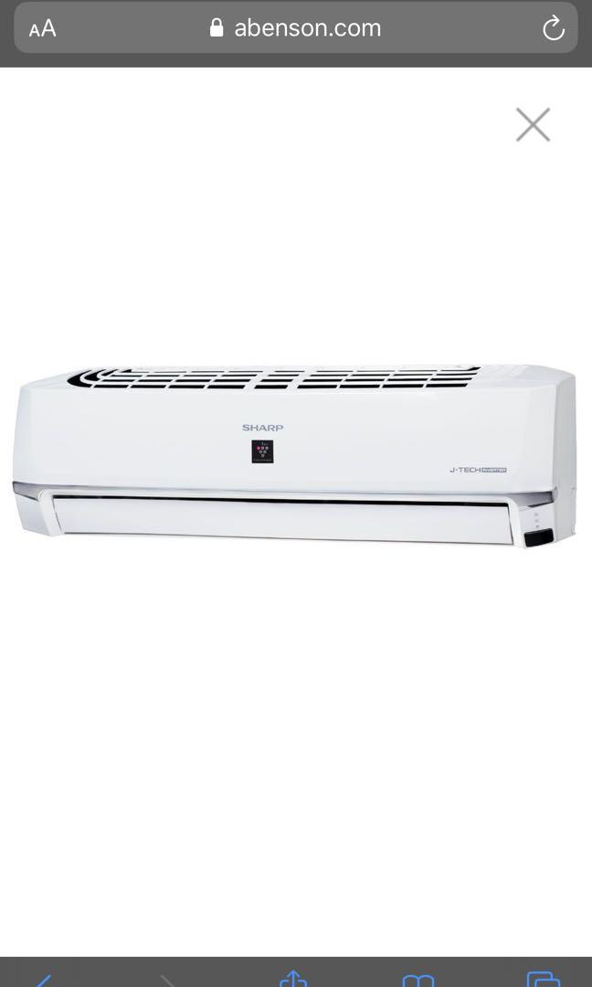 SHARP AH-XP20UF 2HP Inverter Split Type Air Conditioner, TV & Home ...