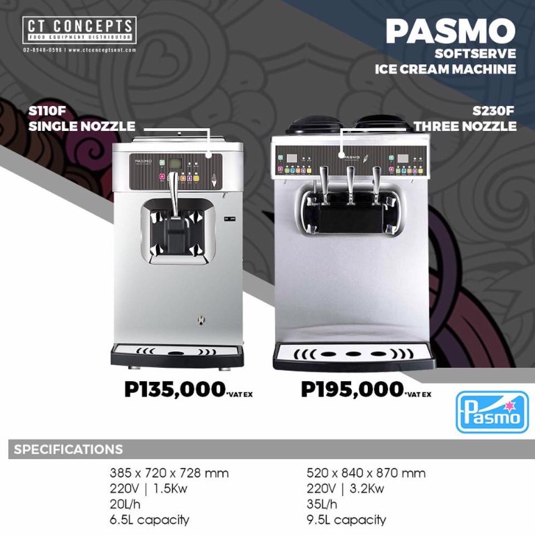 Single Nozzle Soft serve Ice cream machine, TV & Home Appliances ...