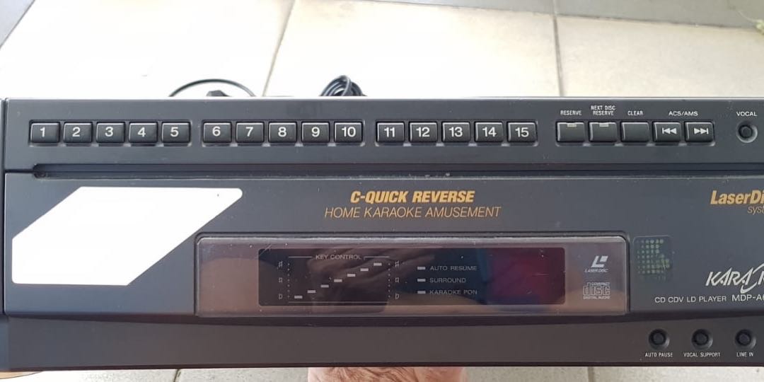 SONY MDP - A 660 K Laser Disc Player, Audio, Portable Music Players on ...