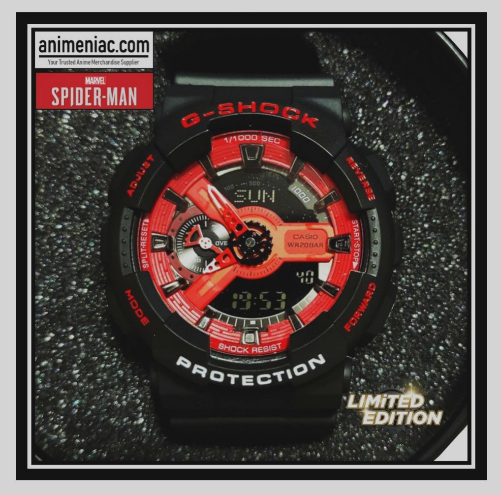 Spiderman Casio G-SHOCK Men's Watch (Ready Stock), Mobile Phones ...