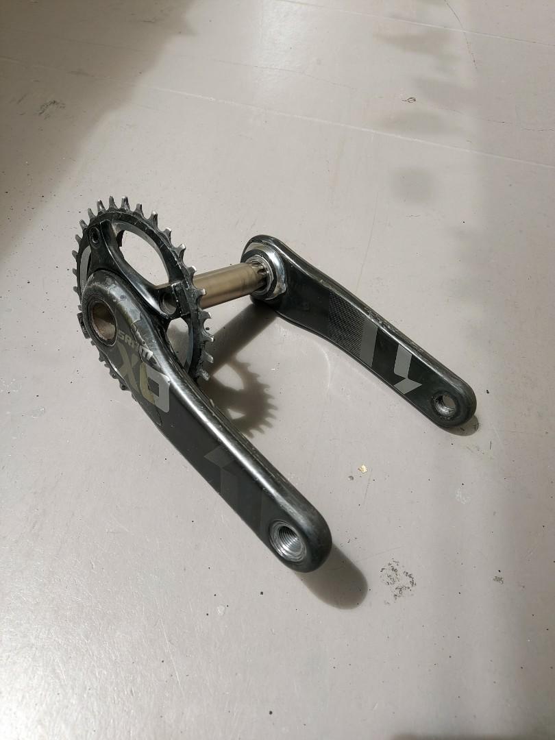 Sram XO carbon crankset, Sports Equipment, Bicycles & Parts, Bicycles ...