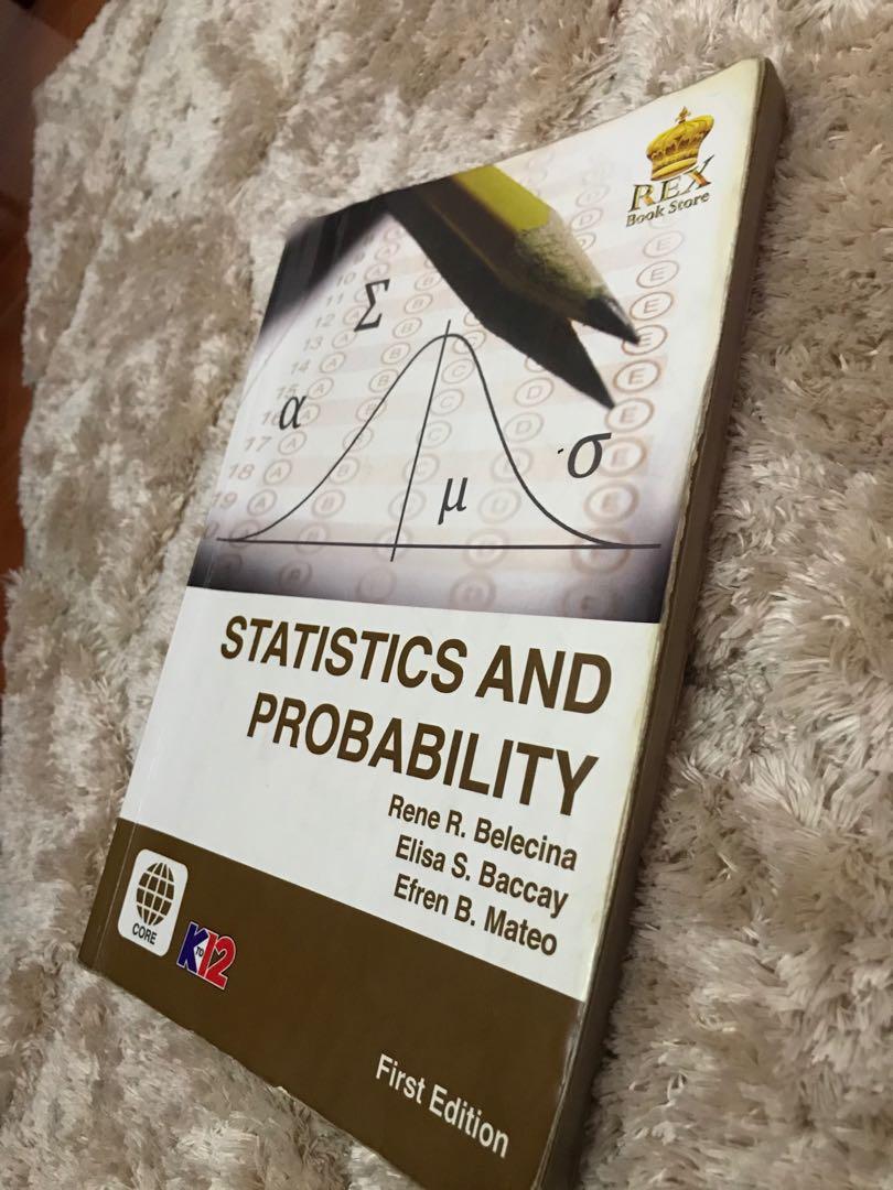 Statistics and Probability (Rex Book Store) Mathematics Book, Hobbies ...