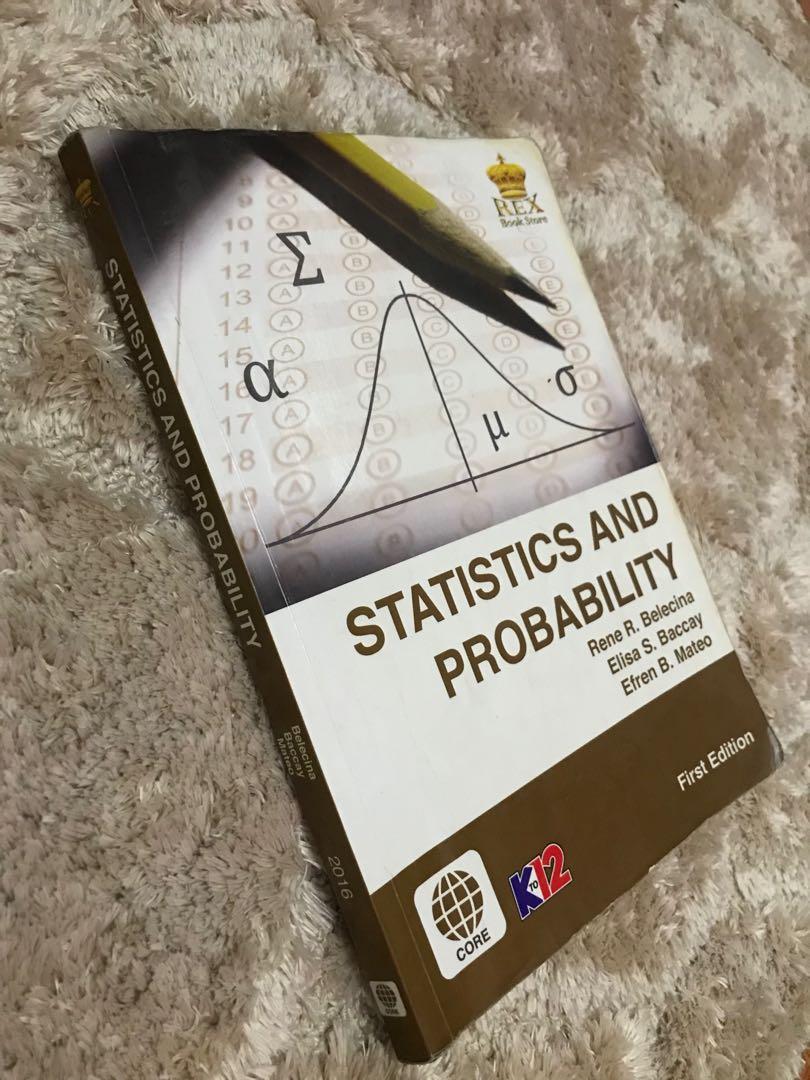 Statistics and Probability (Rex Book Store) Mathematics Book, Hobbies ...
