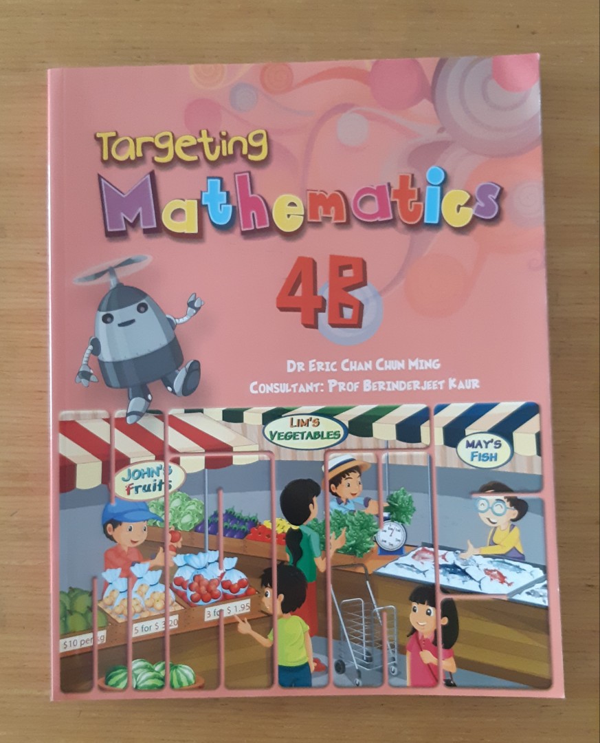 P4 Targeting Math 4B textbook, Hobbies & Toys, Books & Magazines ...