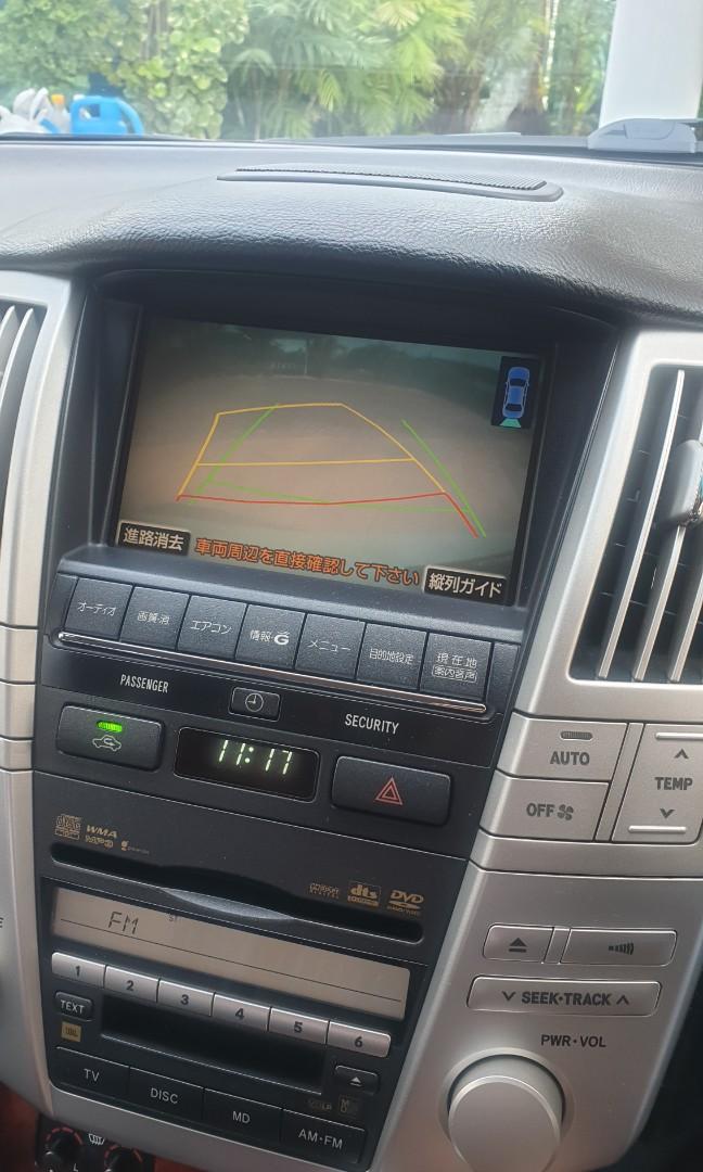 Toyota harrier Monitor& Radio, Auto Accessories on Carousell