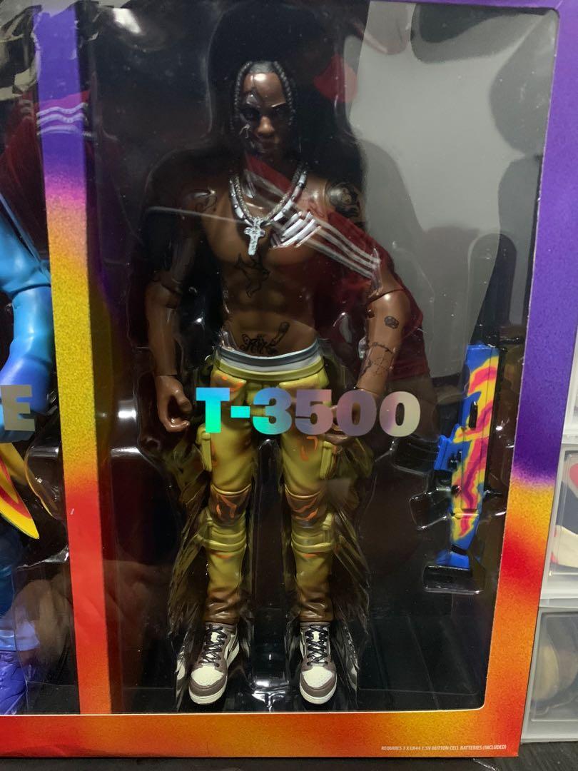 Travis Scott Cactus Jack Fortnite 12” Action Figure Duo Set, Hobbies ...