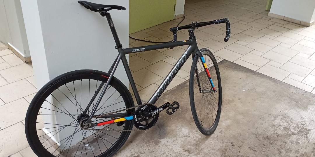 Tsunami snm 100 fixie full bike, Bicycles & PMDs, Bicycles, Fixies on Carousell