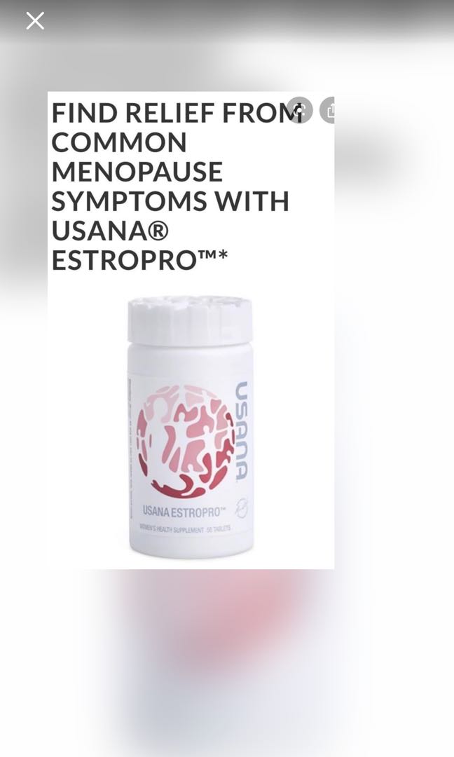 Usana estropro, Health & Nutrition, Health Supplements, Vitamins ...
