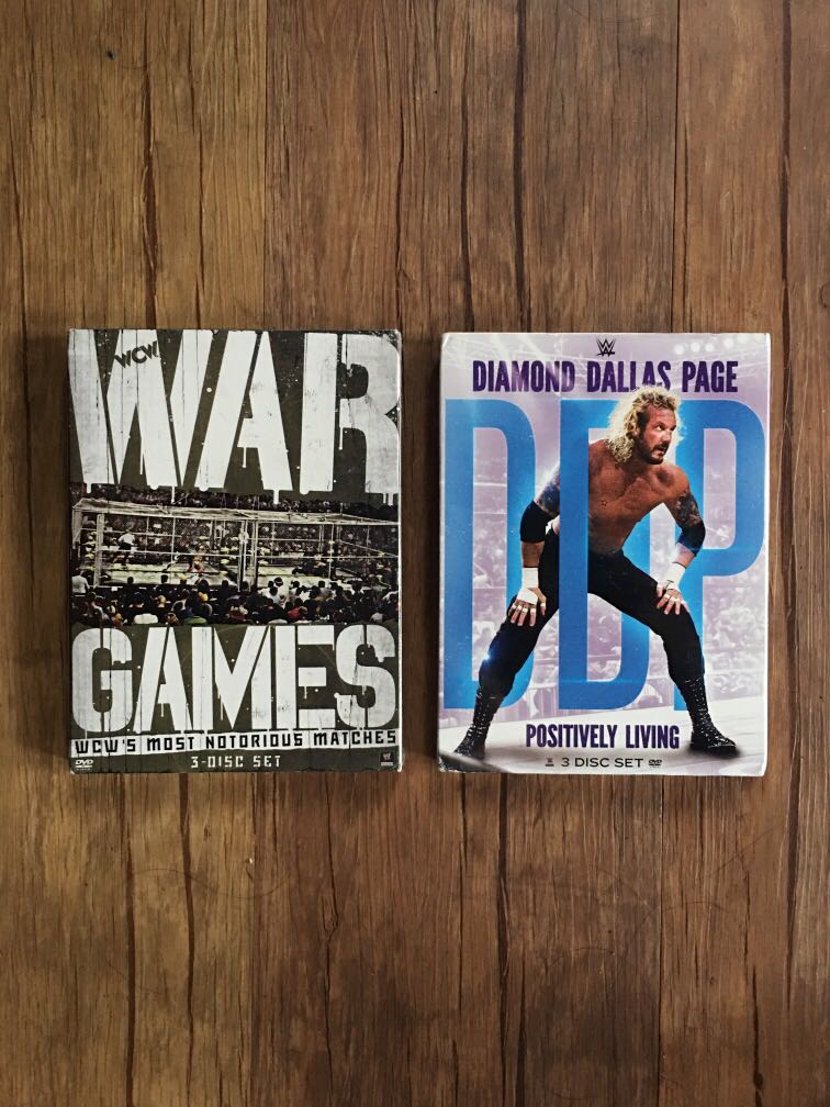WWE WCW AEW Wargames and DDP DVD Sealed! Sold as Set, Hobbies & Toys ...