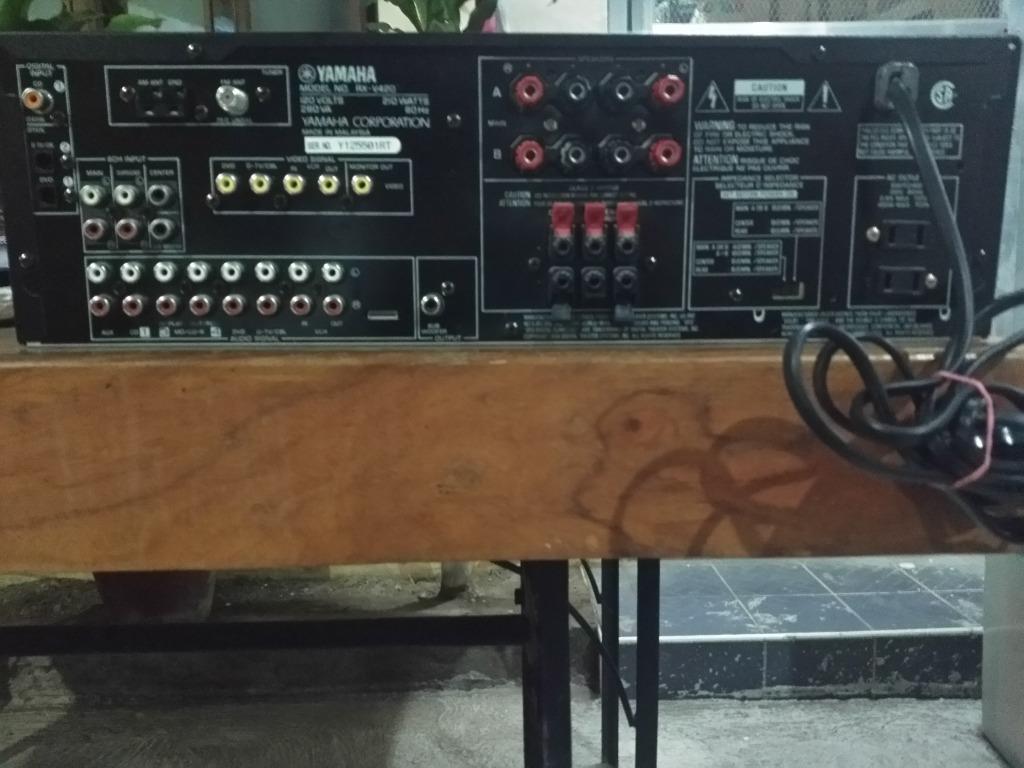 Yamaha RX-V420 - AV receiver - 5.1, Audio, Soundbars, Speakers ...