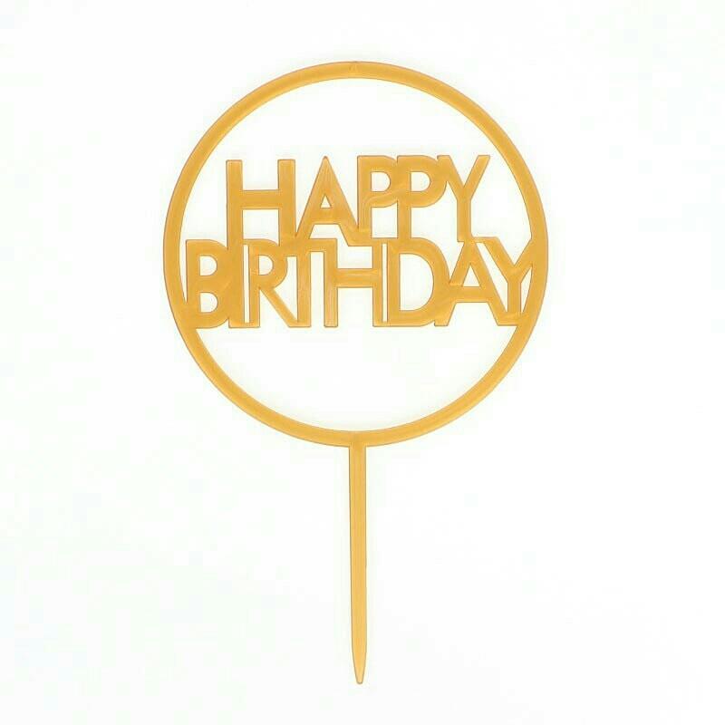 Acrylic Cake Topper / Cake Greeting Design / Birthday Cake Topper ...