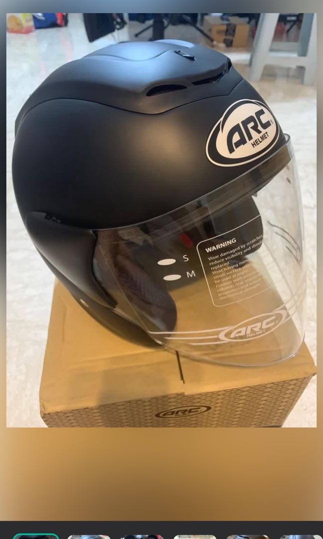 ARC RITZ XL HELMET ARC, Motorcycles, Motorcycle Accessories on Carousell