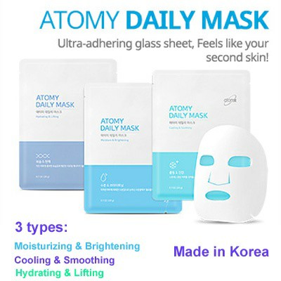 Atomy Face mask (1 box 10 sheets), Health & Nutrition, Face Masks ...