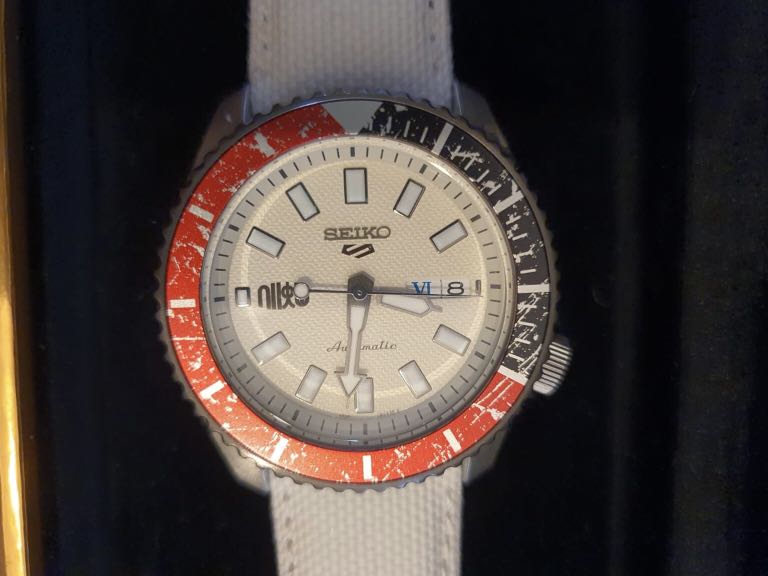Authentic limited edition SEIKO 5 street fighter (Ryu) watch, Luxury ...