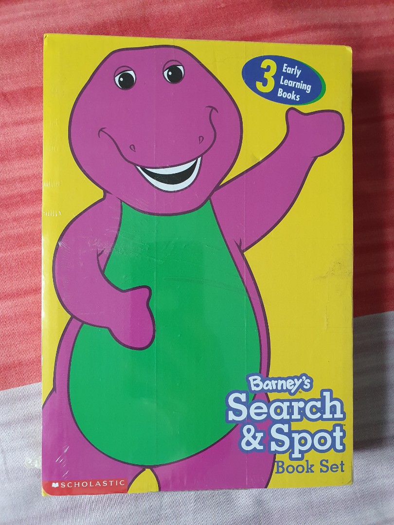 Barney Search & Spot Book Set, Hobbies & Toys, Books & Magazines ...