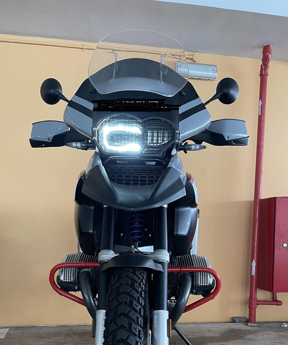 BMW R1200GS LED headlight, Motorcycles, Motorcycle Accessories on Carousell