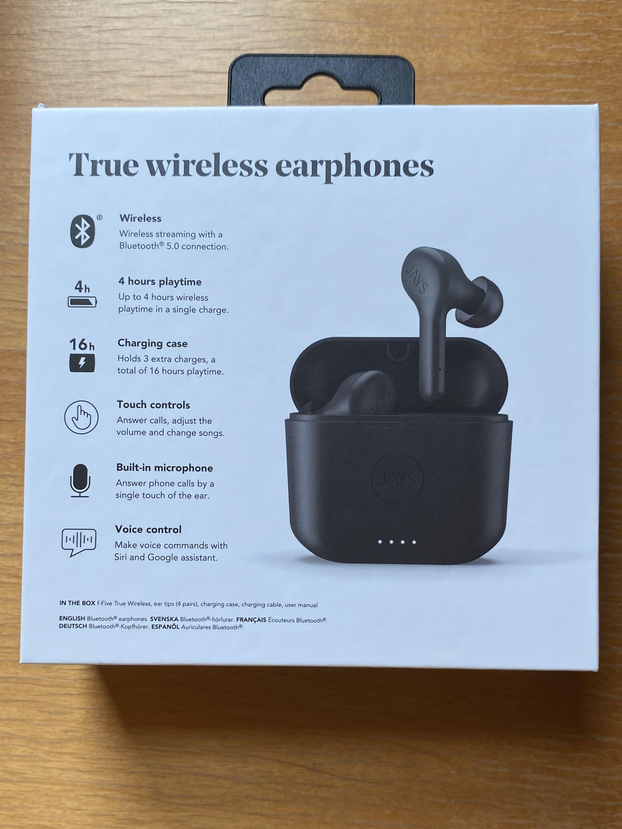 BNIB Jays f-Five True Wireless Earbuds, Audio, Earphones on Carousell