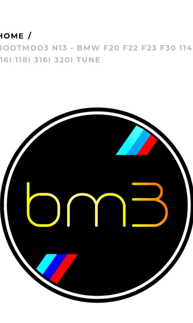 Bootmod3 BM3 for F20 F30 with N13 engines, Car Accessories, Accessories ...