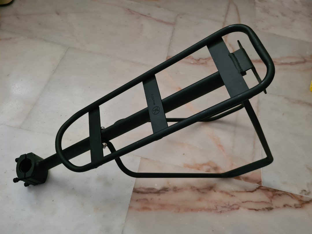 BTWIN Post Pannier Rack, Sports Equipment, Bicycles & Parts, Parts ...