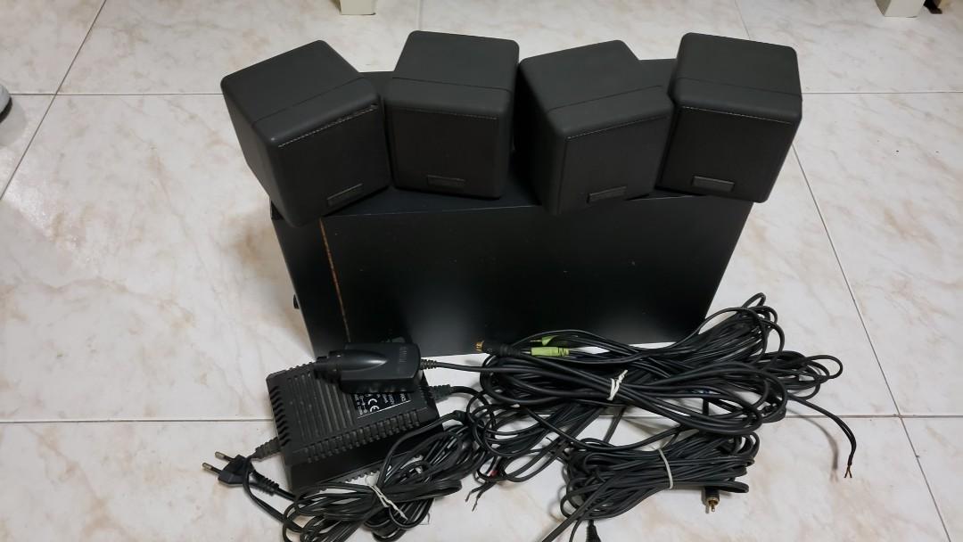 Creative Cambridge Soundworks FourPointSurround FPS1800 4.1 Speaker ...