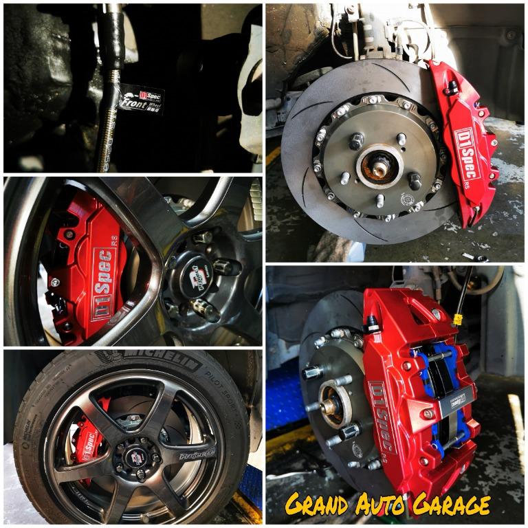 D1 Spec 4Pot Brake Brake Kit (TOYOTA NOAH/VOXY/ESQUIRE), Car ...