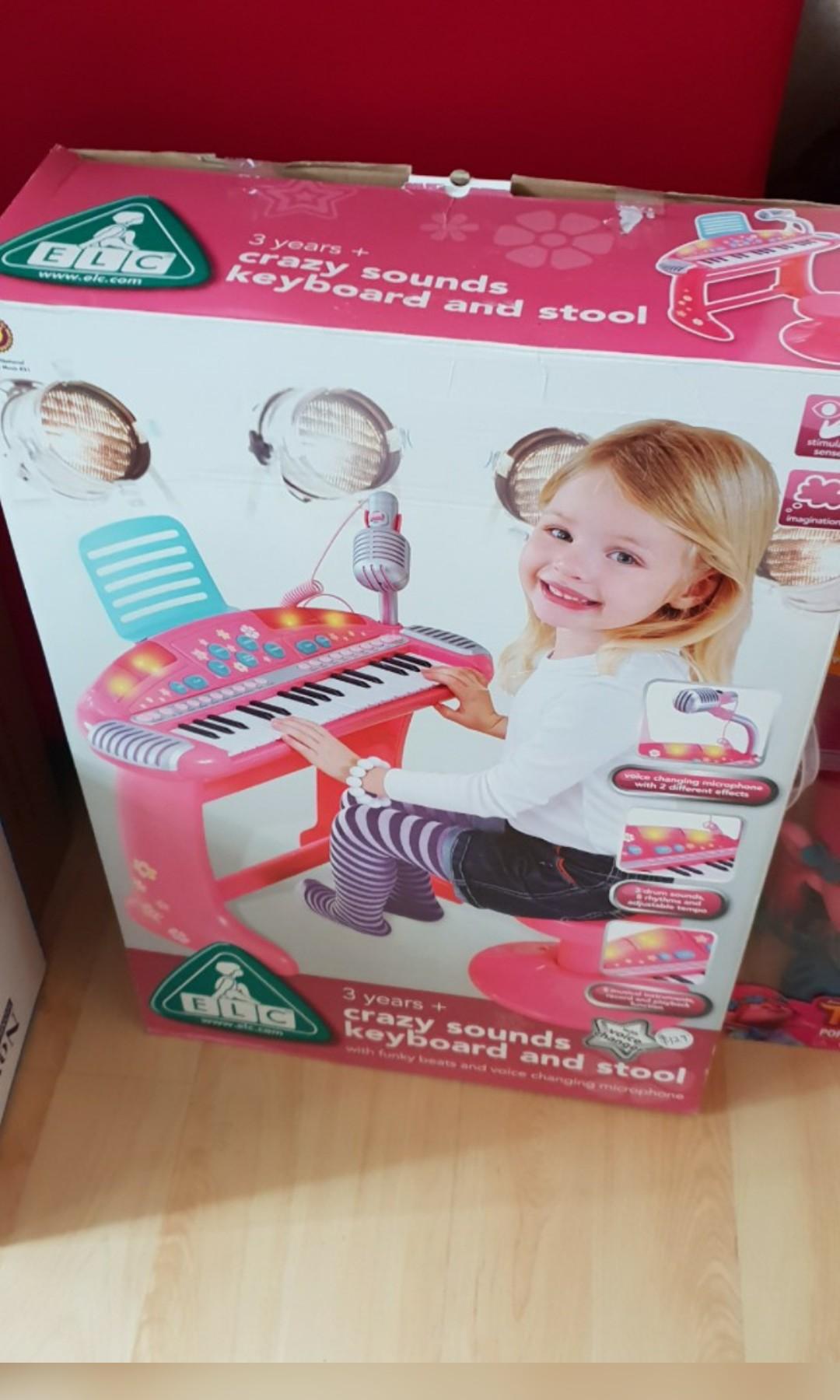 ELC keyboard set, Hobbies & Toys, Toys & Games on Carousell