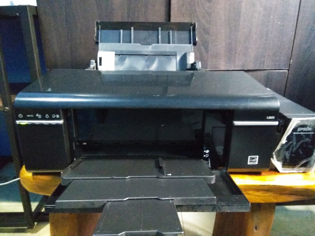 Epson L805 photo printer with free inks, Computers & Tech, Printers ...