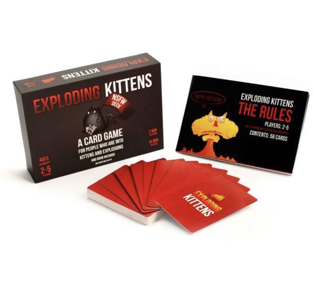 Exploding Kittens Card Party Games + Expansions!, Hobbies & Toys, Toys ...