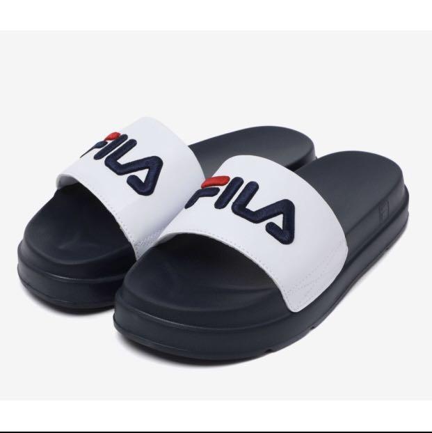 FILA DRIFTER BASIC & JACKED UP STRIPED SLIDES, Men's Fashion, Footwear ...