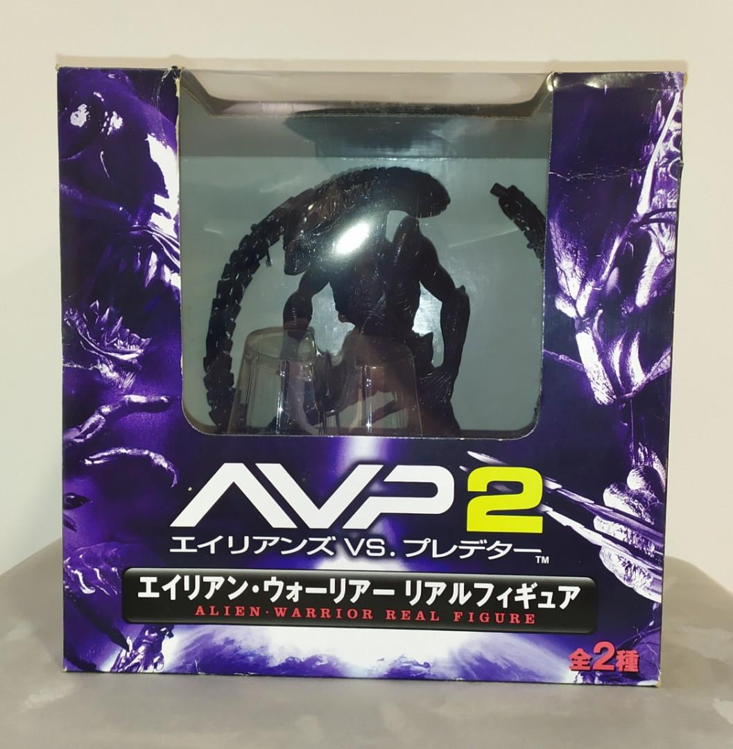 FuRyu AVP2 Alien Warrior Real Figure Black Version, Hobbies & Toys ...