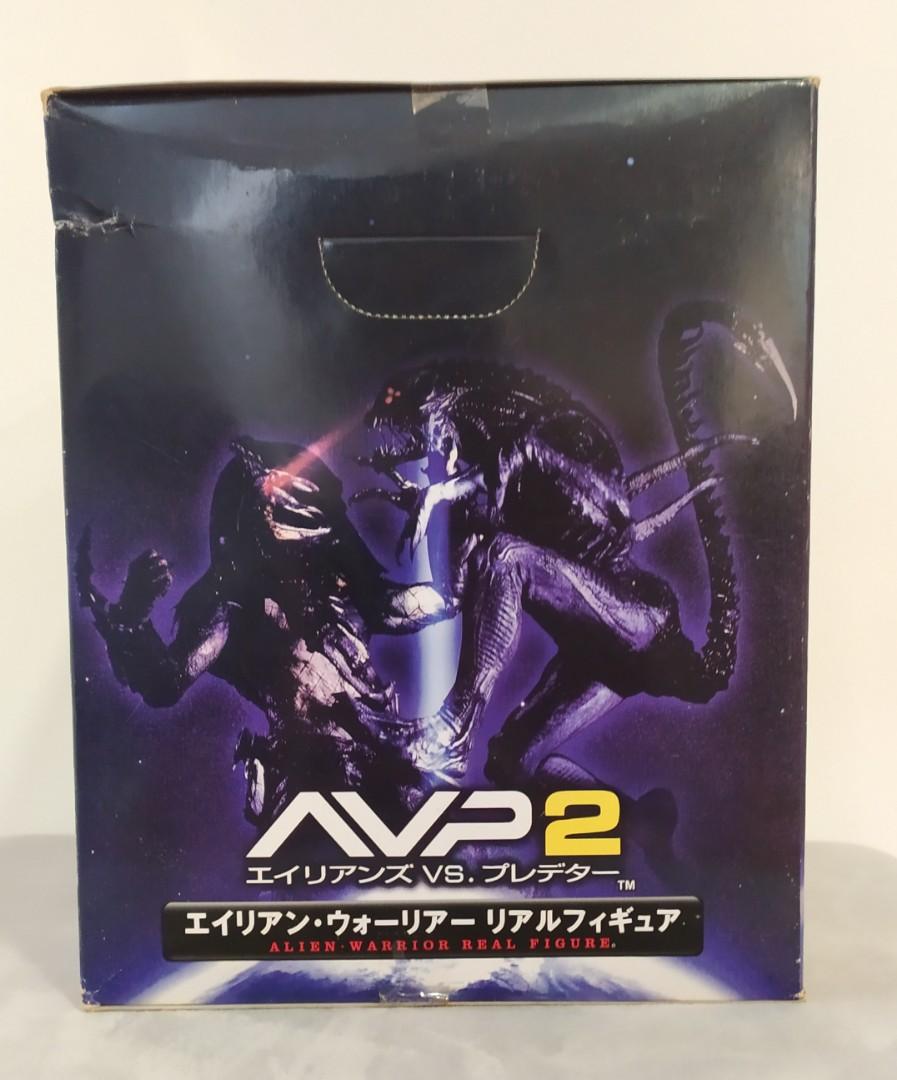 FuRyu AVP2 Alien Warrior Real Figure Black Version, Hobbies & Toys ...