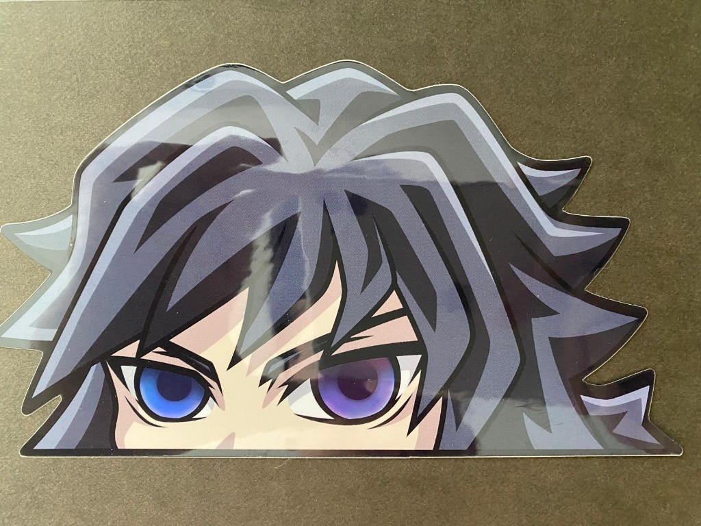 Giyuu Hello Senpai Stickers, Hobbies & Toys, Memorabilia & Collectibles ...
