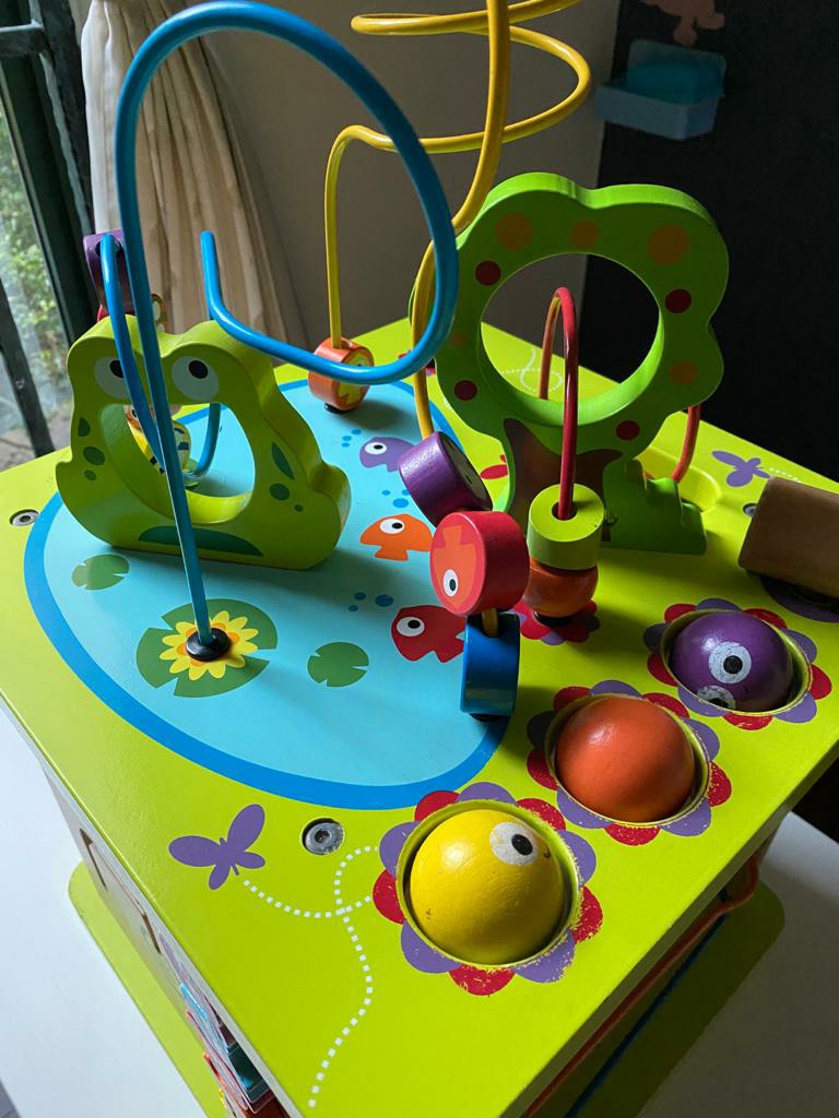 Hape activity cube, Babies & Kids, Infant Playtime on Carousell