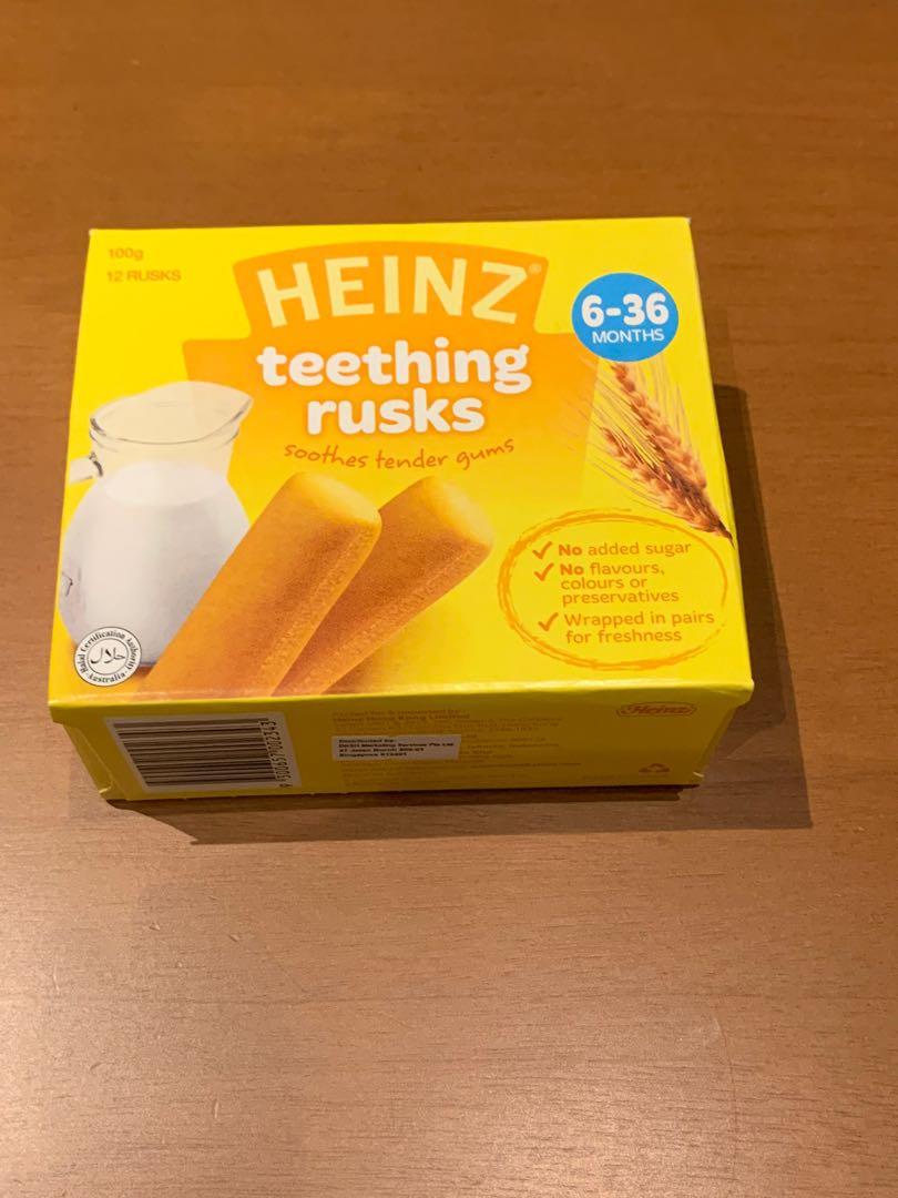 Heinz teething rusk, Babies & Kids, Nursing & Feeding, Weaning ...