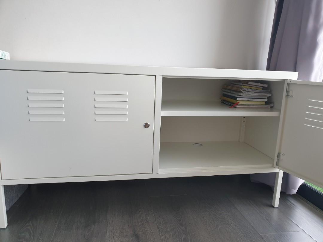 Ikea Metal Cabinet/TV Console, Furniture & Home Living, Furniture, TV ...