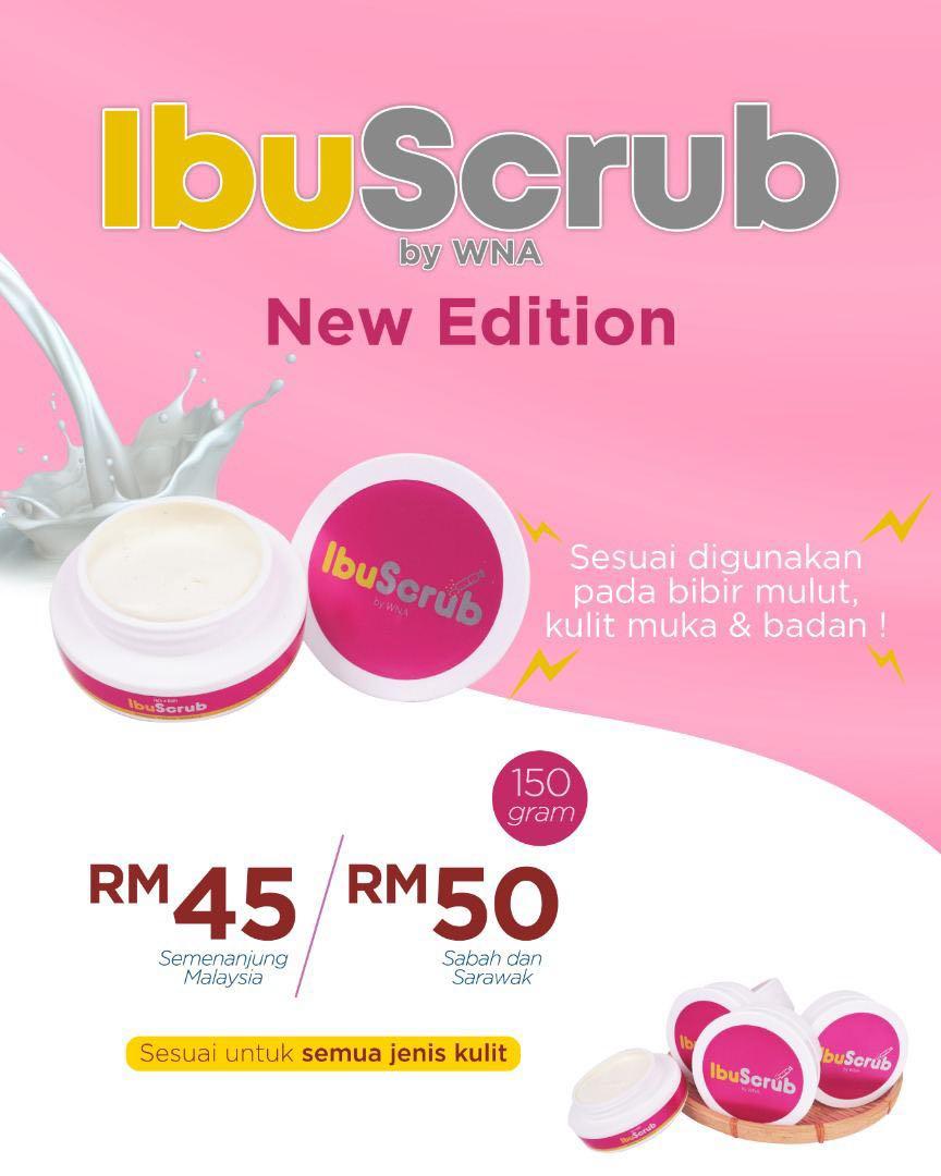 [JIMAT RM10] IBU SCRUB, Beauty & Personal Care, Bath & Body, Body Care ...