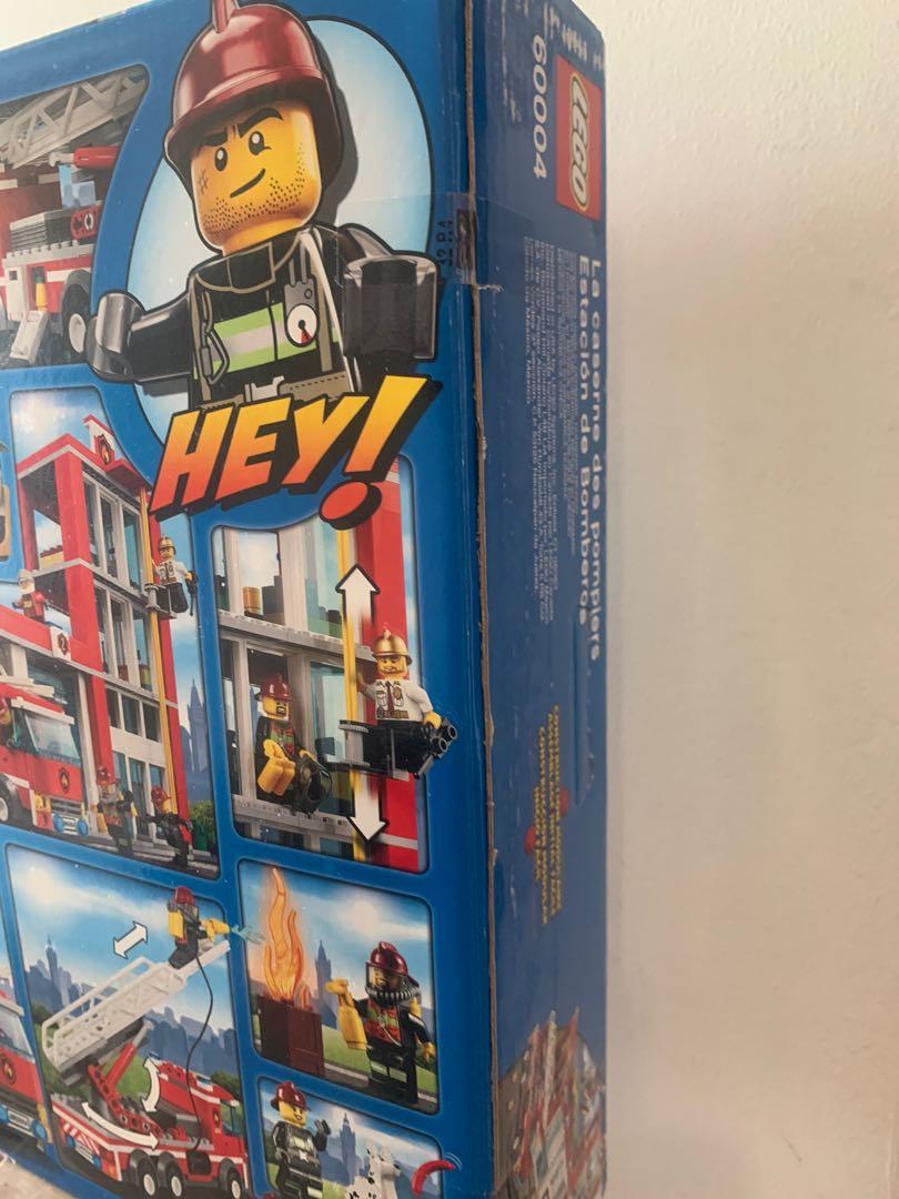 LEGO 60004 City Fire Station, Hobbies & Toys, Toys & Games on Carousell