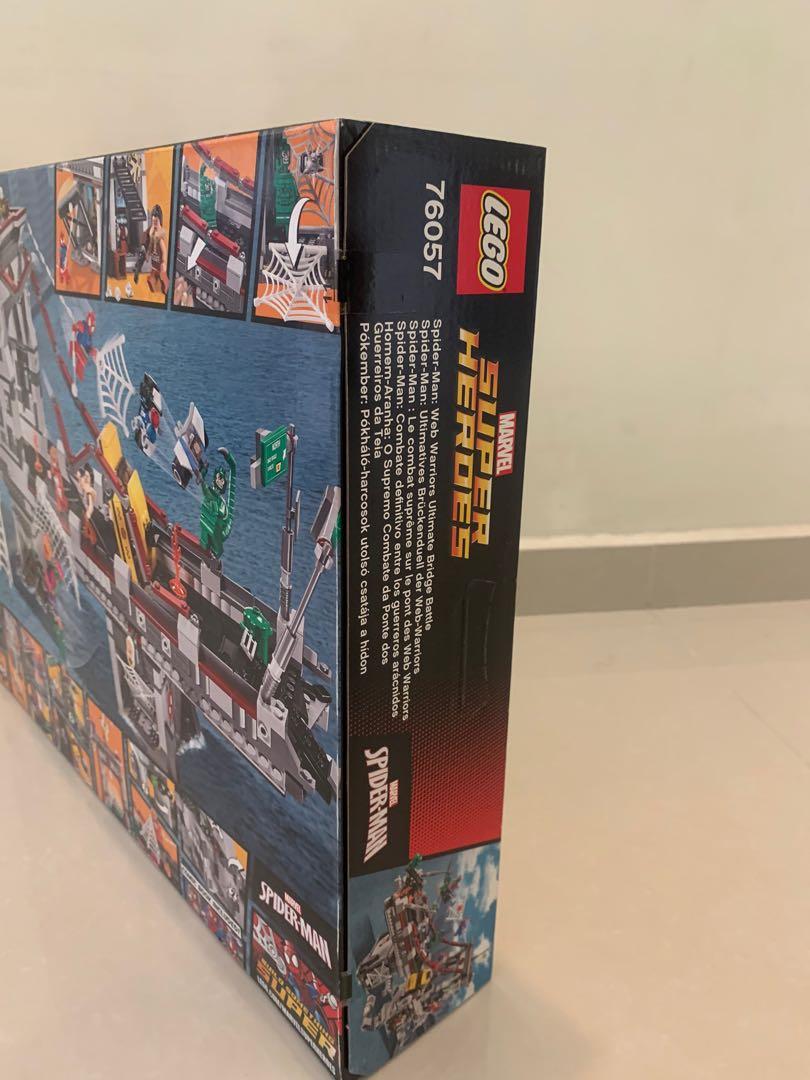 LEGO 76057 Spider Man: Web Warriors Ultimate Bridge Battle, Hobbies & Toys, Toys & Games on ...