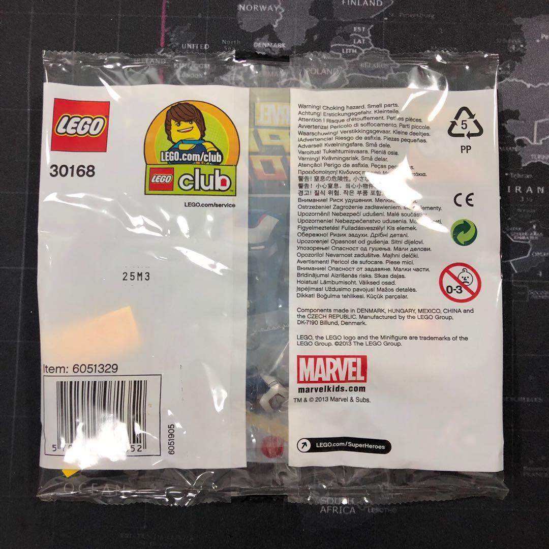 Lego Marvel Super Heroes 30168 Iron Patriot polybag. Gun mount system ...