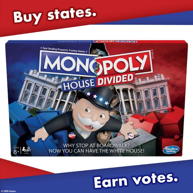 Monopoly House Divided (Released in MAY 2020), Hobbies & Toys, Toys ...