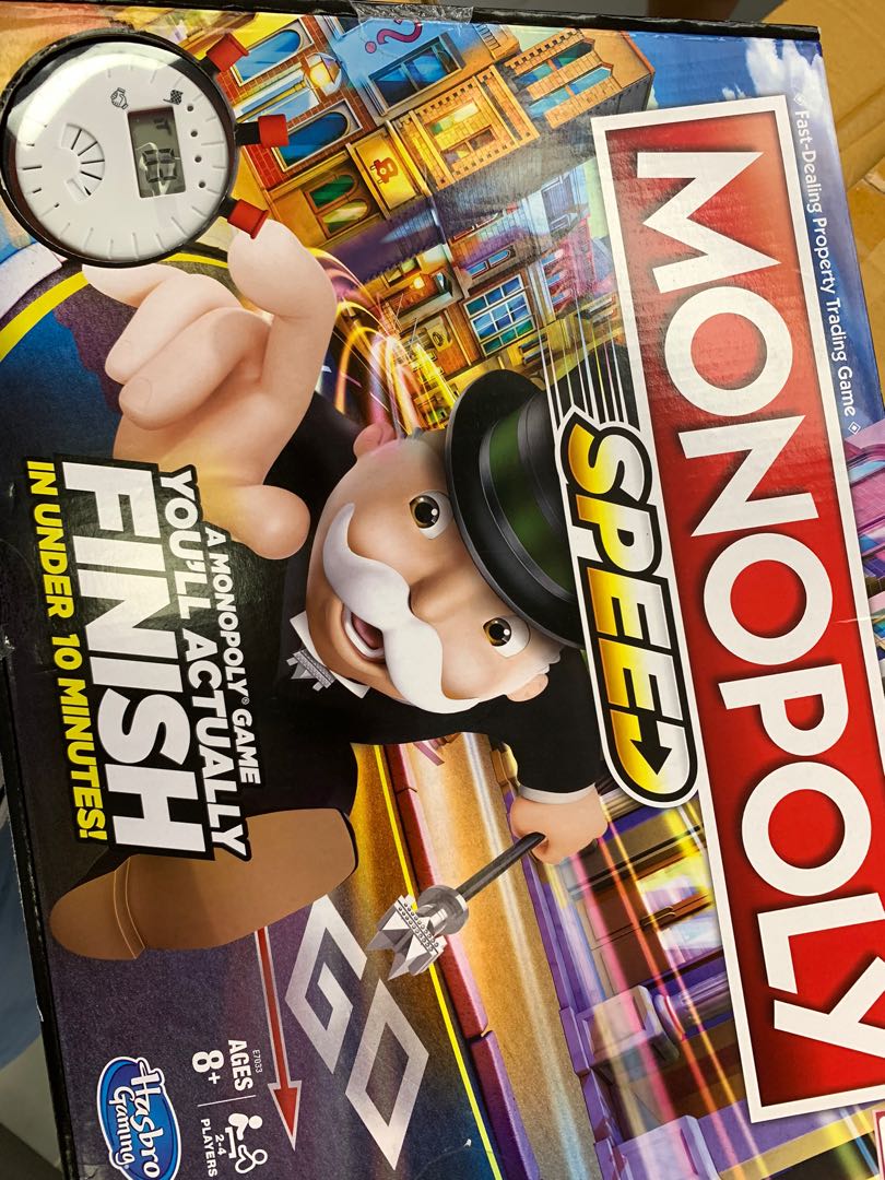 Monopoly Speed, Hobbies & Toys, Toys & Games on Carousell