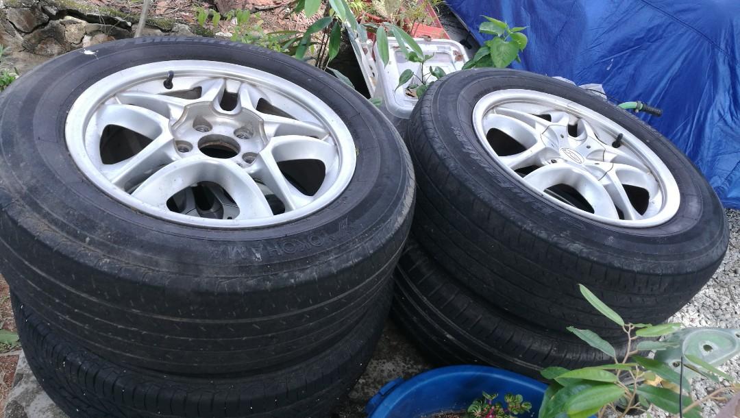 Naza Ria Rim Standard dan Tayar, Auto Accessories on Carousell